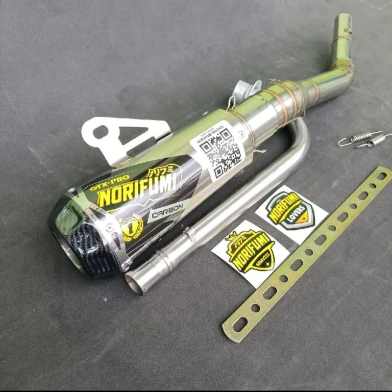 Jual Knalpot Racing Norifumi GTX PRO vega jupiter karisma supra blade ...