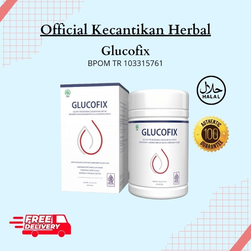 Jual Glucofix Original Obat Diabetes Kencing Manis | Herbal Kencing ...