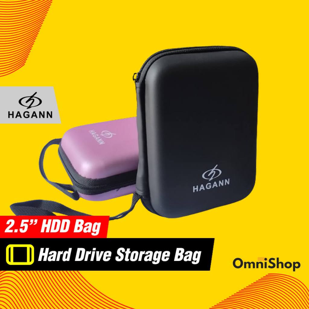Jual Pouch Dompet Protection Hardisk 2.5" External | Tas HDD SSD Hardcase | HDD Enclosure HAGANN ...
