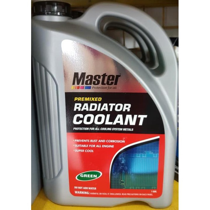 Jual Star Seller Air Radiator Coolant Master Premixed Green 4 lt 63773 ...