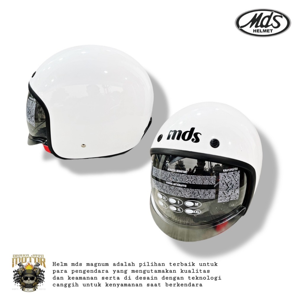 Jual HELM MDS MAGNUM || MDS RETRO || MDS BOGO | Shopee Indonesia