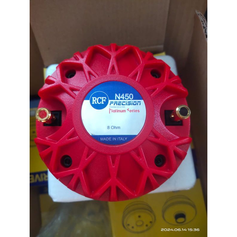 Jual TWITTER RCF N450 platinum series merah vc. 44.4mm | Shopee Indonesia
