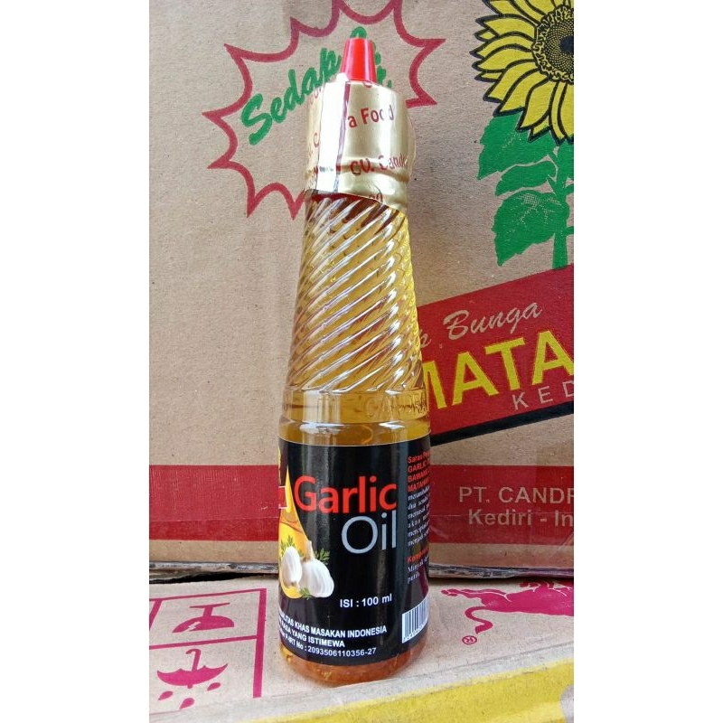Jual minyak bawang/garlic oil cap bunga matahari 100 ml | Shopee Indonesia