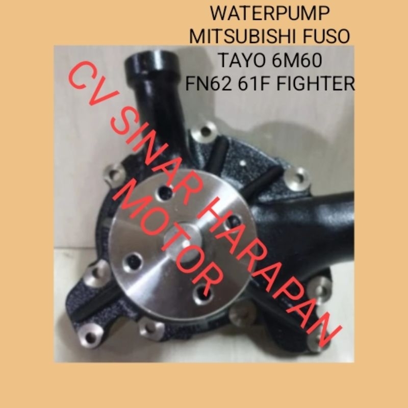 Jual WATER PUMP FN62F 61F FUSO FIGHTER PUMP ASSY WATER WATERPUMP ...