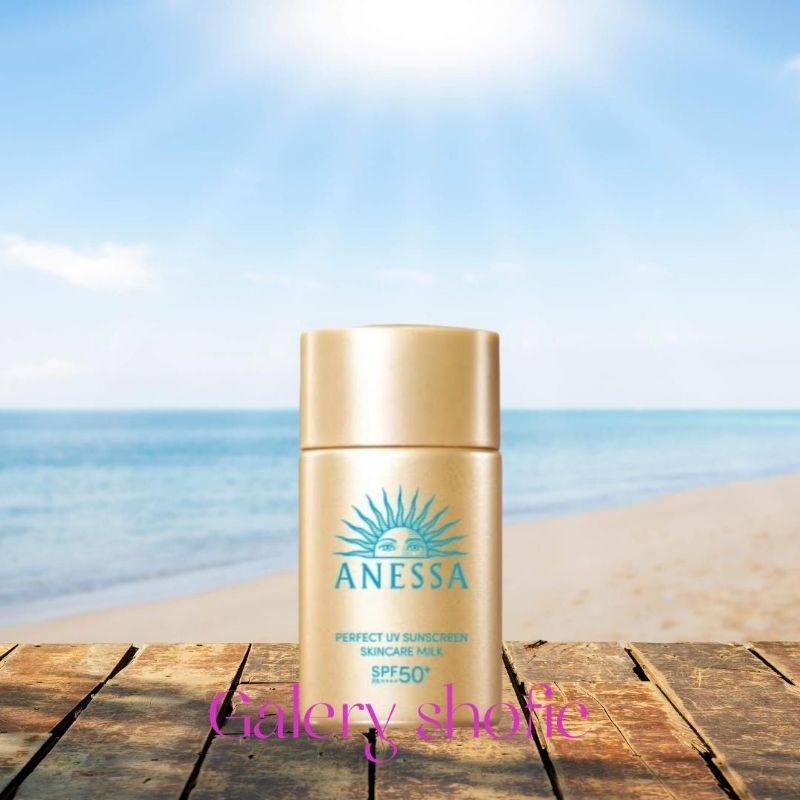 Jual ANESSA-Perfect uv suncreen skincare milk spf50+ PA++++ | Shopee ...
