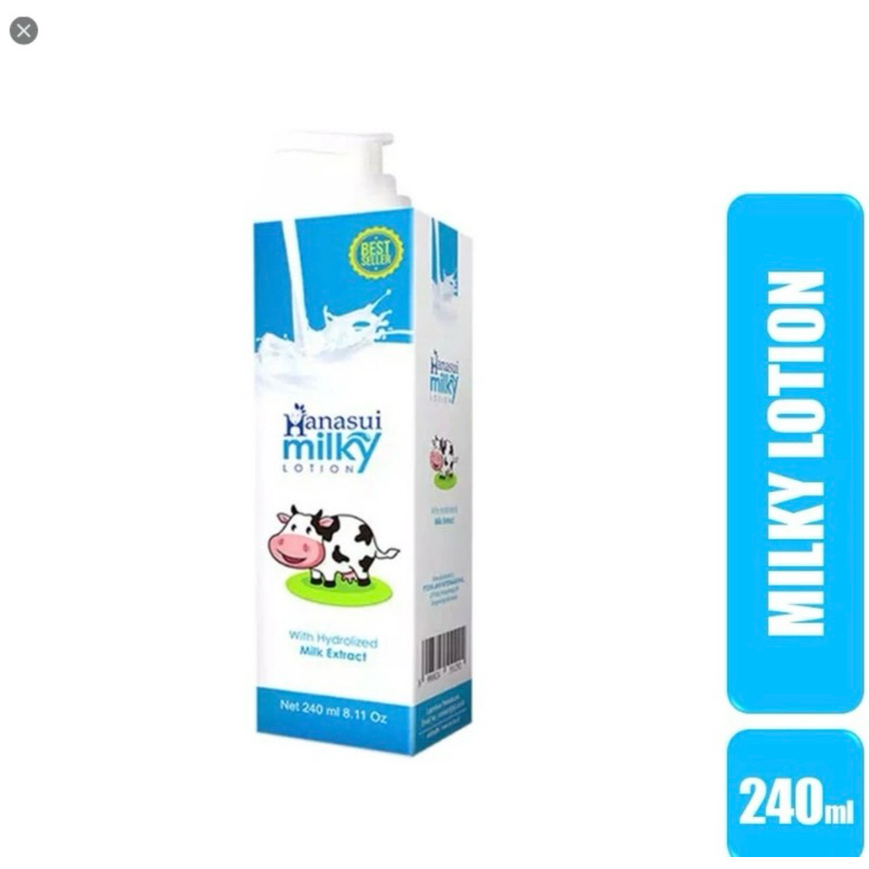 Jual HANASUI HAND BODY LOTION MILKY | Shopee Indonesia