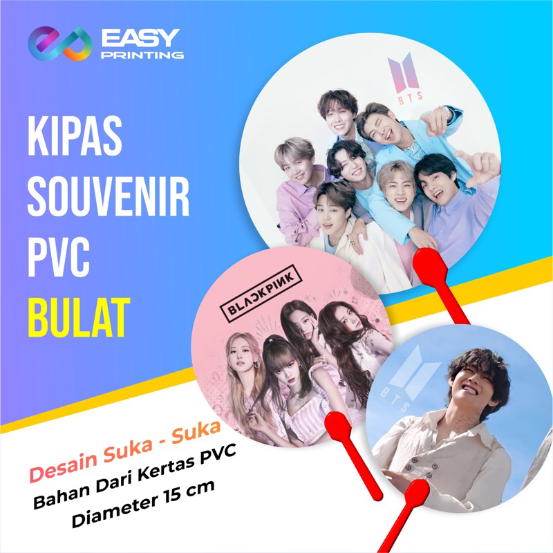 Jual KIPAS PVC Artis korea (Foto Suka suka) | Shopee Indonesia