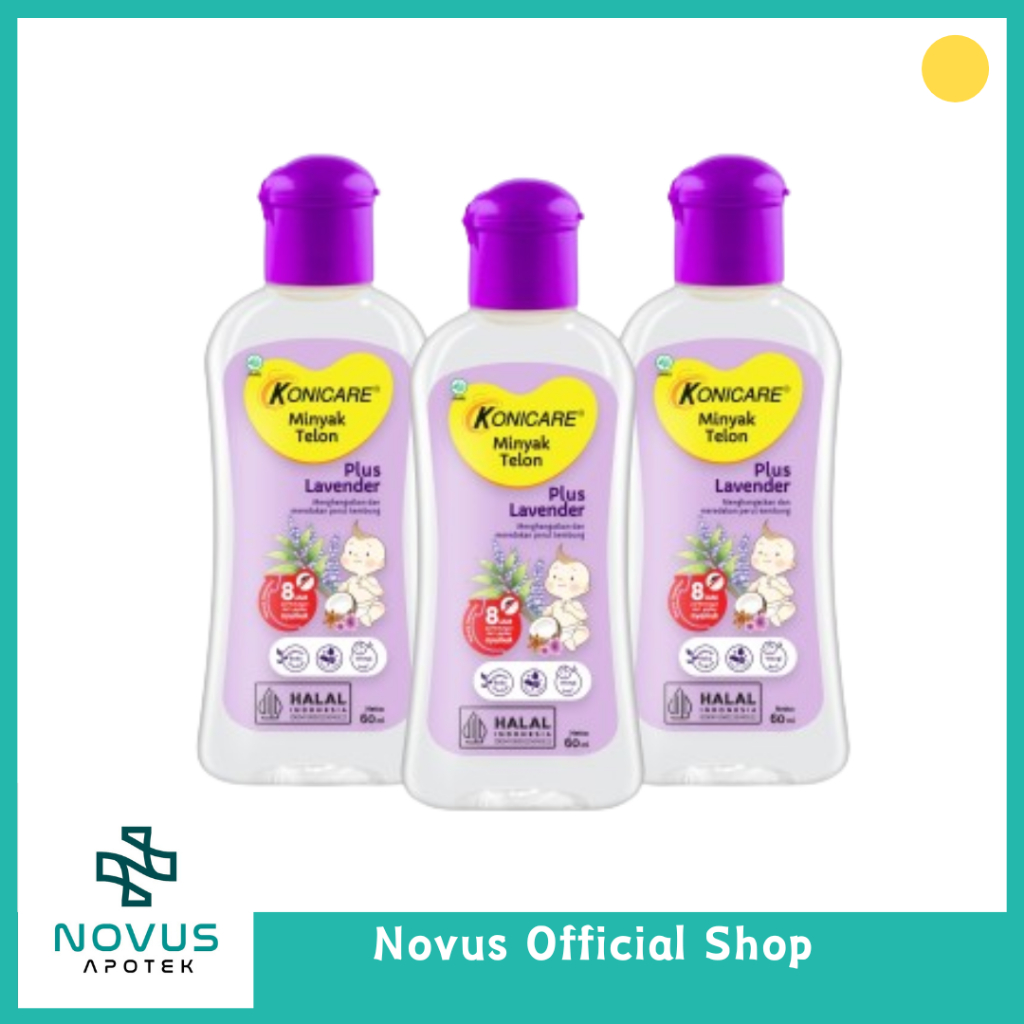 Jual KONICARE Minyak Telon Plus Lavender Anti Nyamuk | Shopee Indonesia