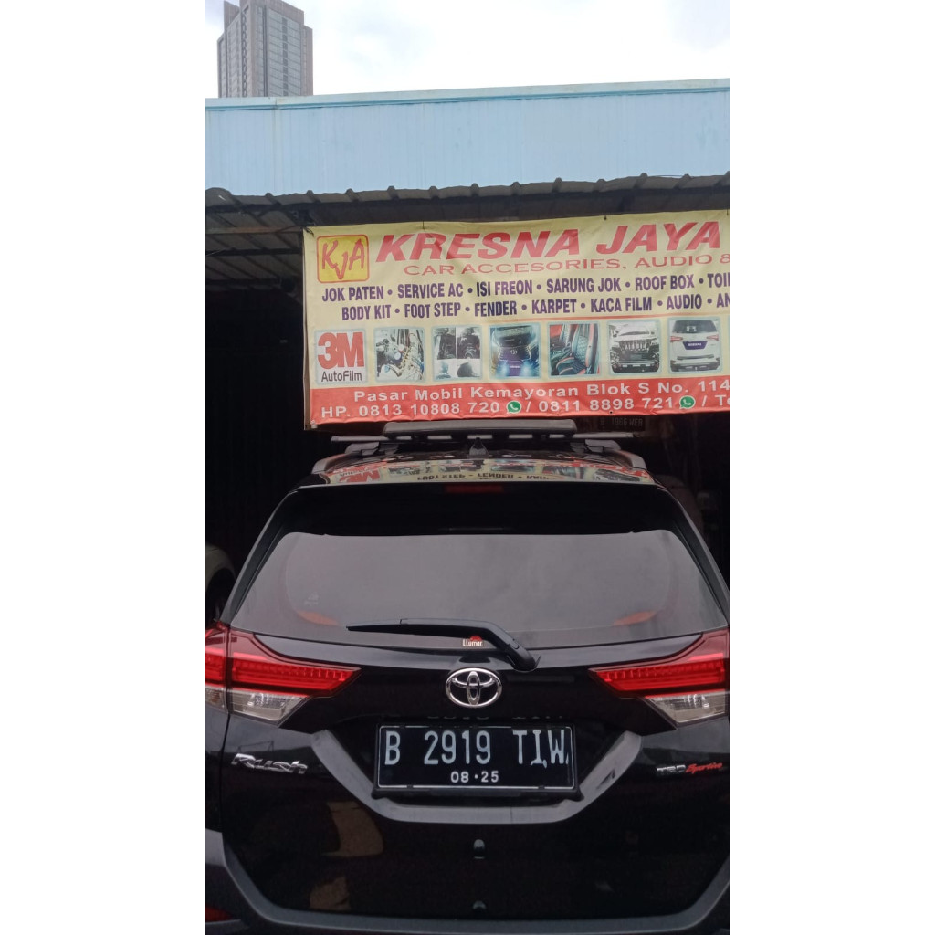 Jual ROOFRACK ROOF RACK ALL NEW RUSH TERIOS FULL SET | Shopee Indonesia
