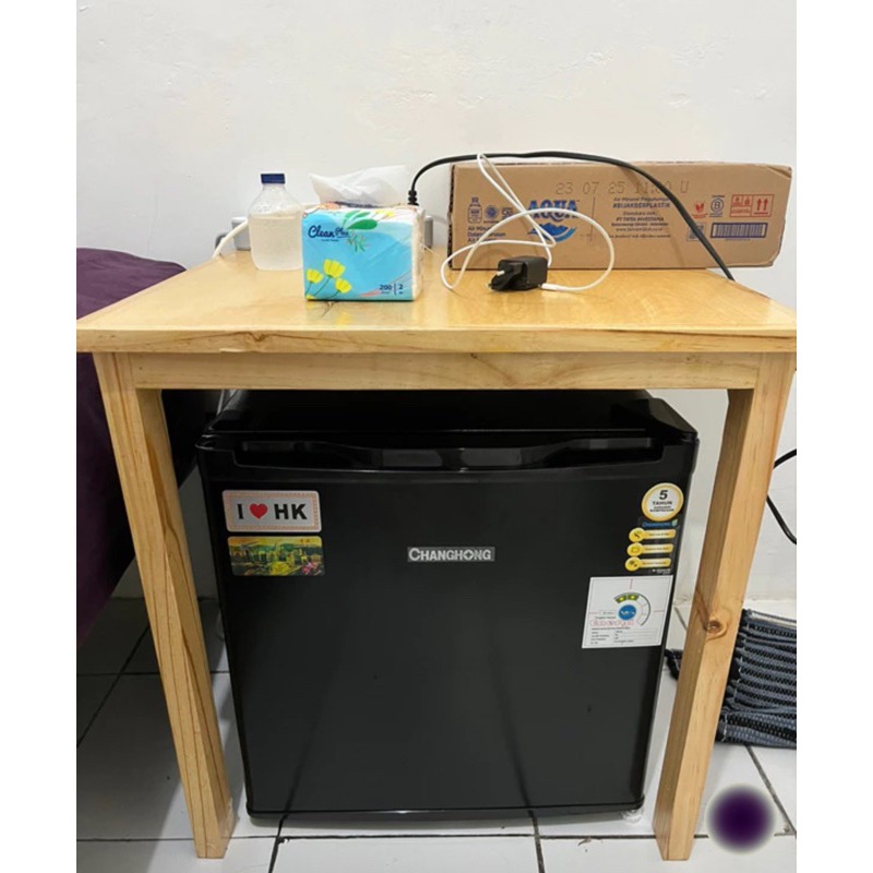 Jual REDY STOK TERMURAH MEJA KULKAS MINI UKURAN PxLxT (60x55x60 ...