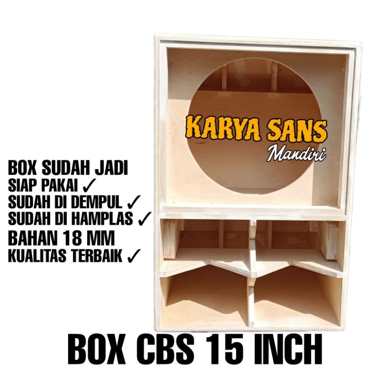 Jual Box speaker cbs 15 inch mentahan | Shopee Indonesia