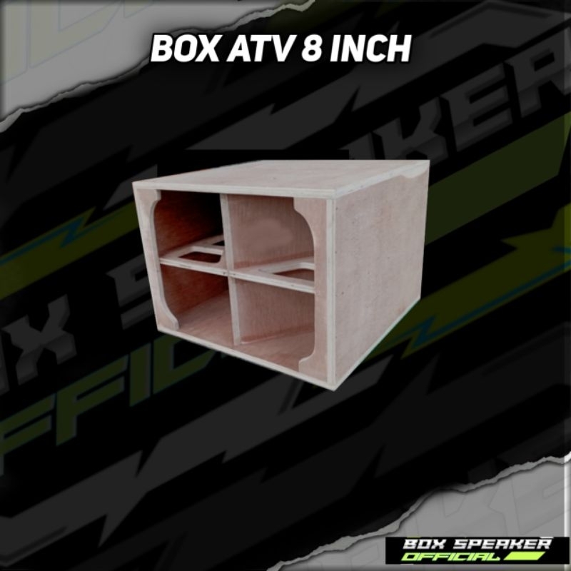 Jual Box speaker atv 8 inch mentahan box speaker | Shopee Indonesia