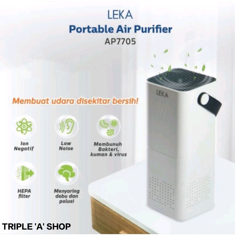 Jual LEKA Portable Air Purifier - AP7705 | Shopee Indonesia