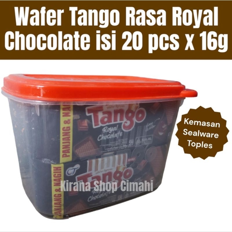 Jual WAFER TANGO RASA ROYAL CHOCOLATE isi 20 pcs x 16g kemasan Sealware ...