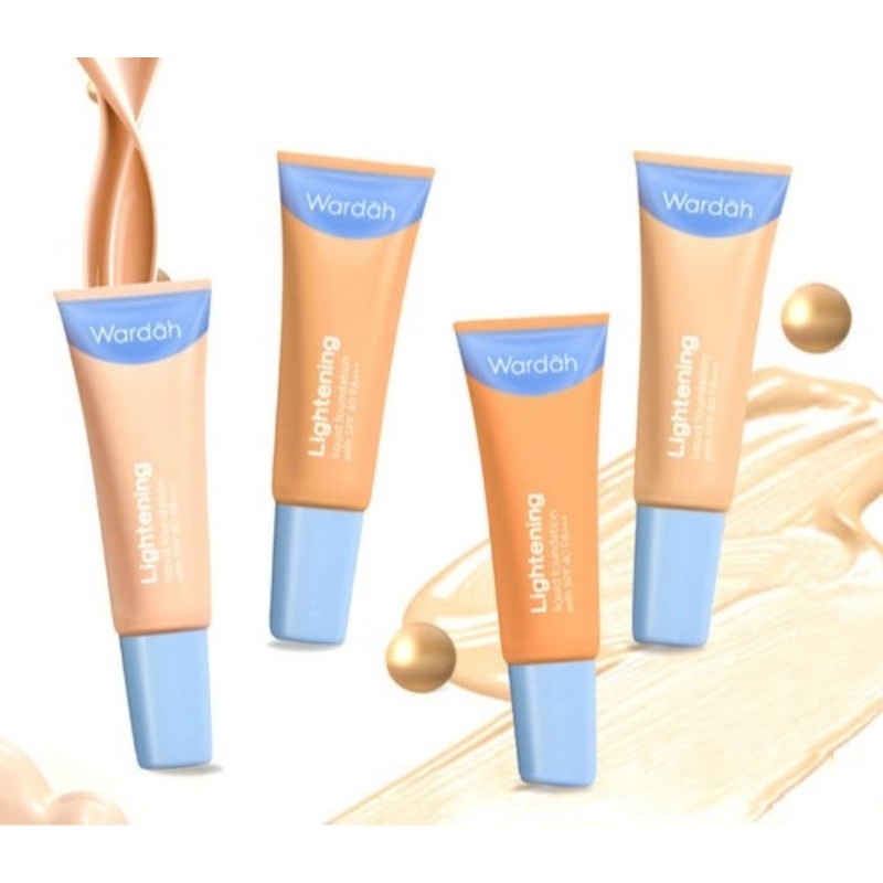 Jual BARU! Wardah Lightening Liquid Foundation 6ml KECIL | Alas Bedak ...