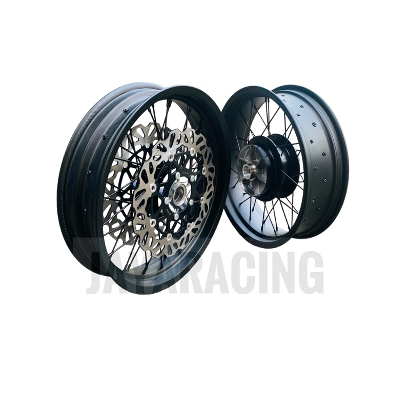 Jual Velg custom double Disc cakram tapak lebar Ring 17 Vixion Scorpio ...