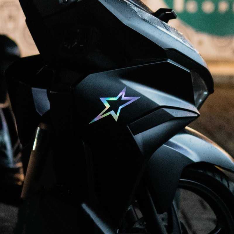 Jual Sticker Motor Logo Bintang Star Hologram Keren - Sticker Motor ...