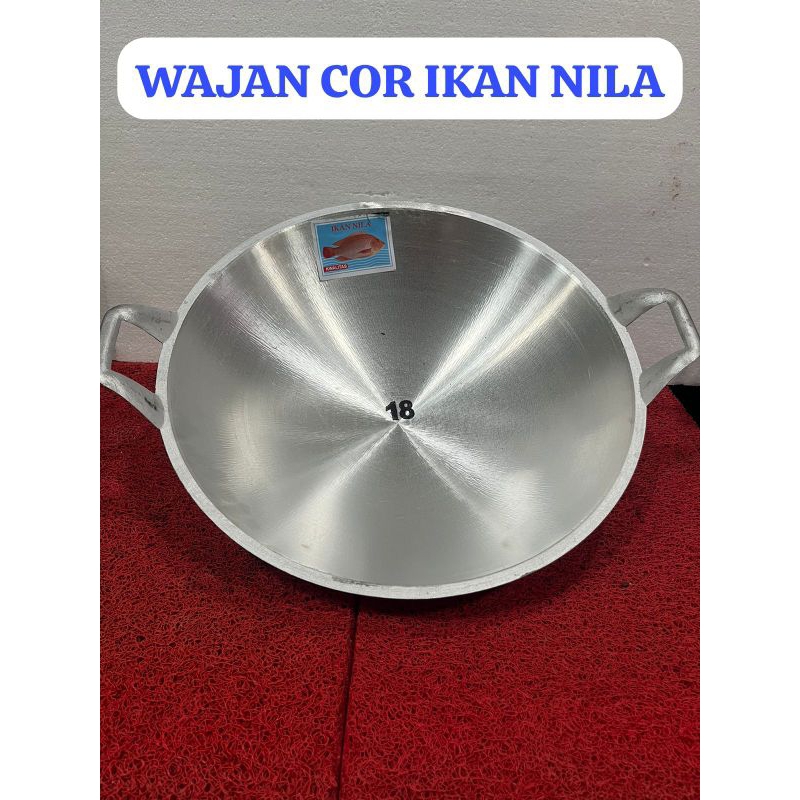 Jual Wajan Jawa Cor /Wajan Penggorengan Aluminium Cor Tradisional SP ...