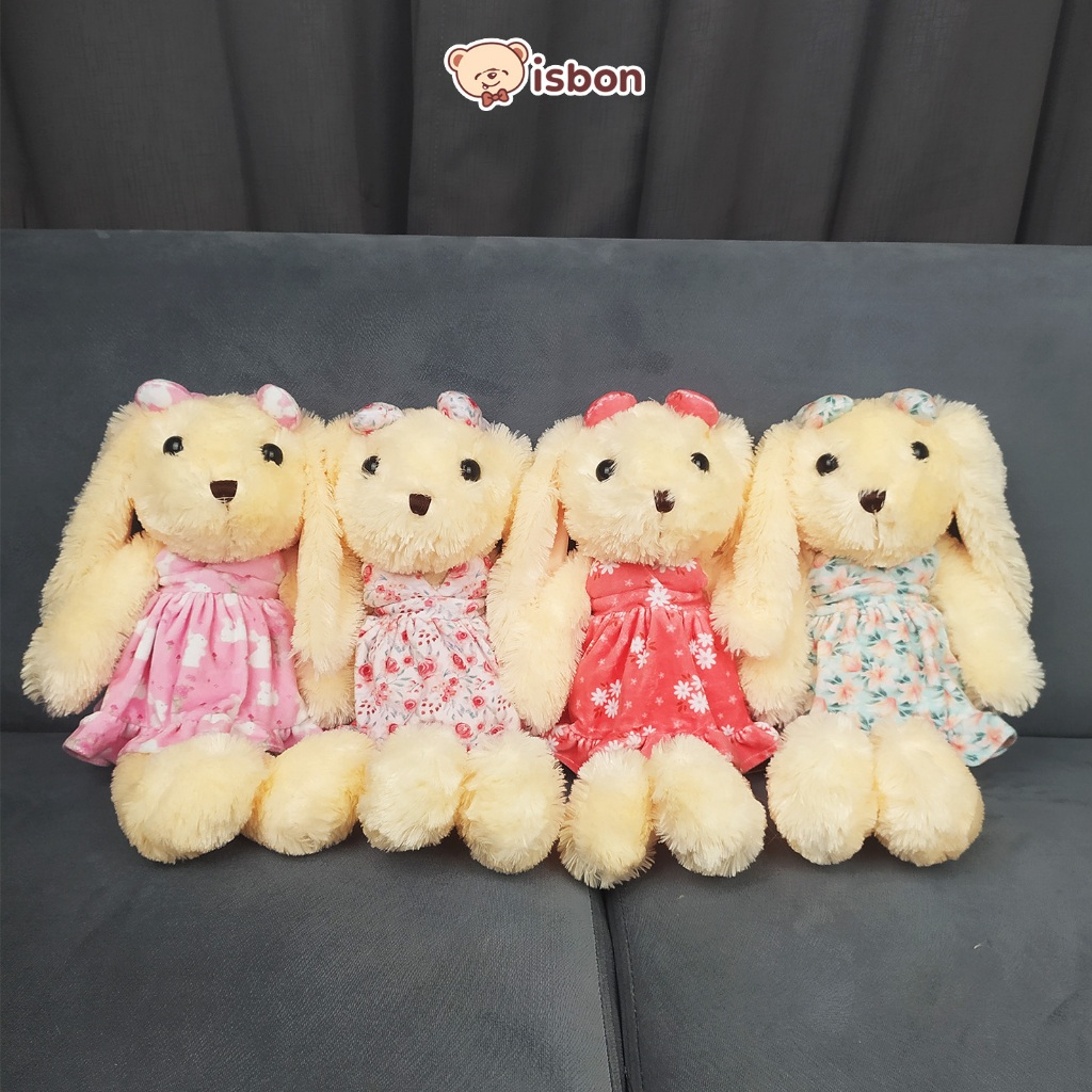 Jual Boneka kelinci cewek Istana Boneka rabbit taiwan dengan dress rok ...