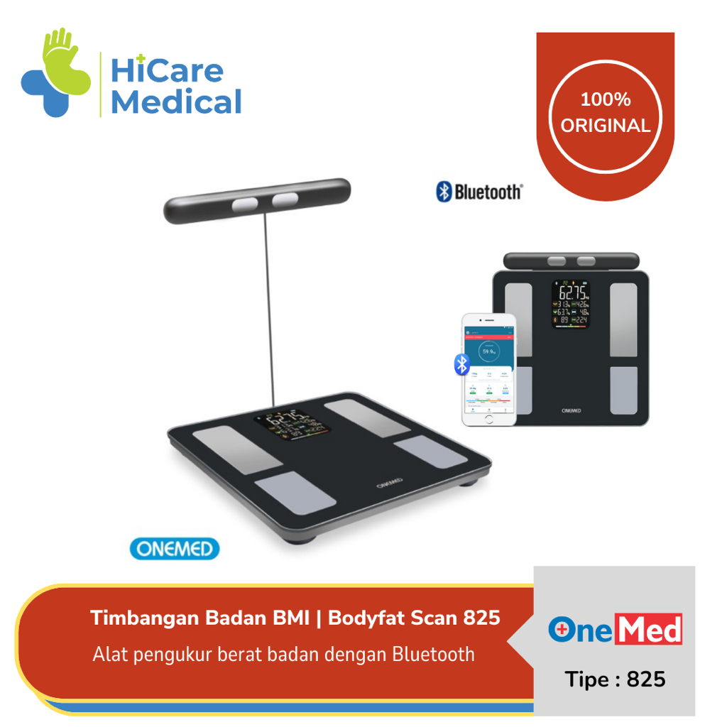Jual Onemed Timbangan BMI Body Fat Monitor 825 | Shopee Indonesia