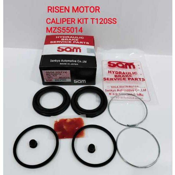 Jual CALIPER KIT SAM KARET SEAL KIT REM CAKRAM DEPAN T120SS MZS55014 | Shopee Indonesia