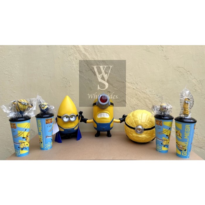 Jual XXI Tumbler Bucket Popcorn Despicable Me 4 3 2 Minions Minion Mega ...