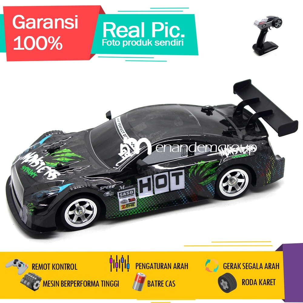 Jual Mainan Mobil Remot Kontrol RC Sedan Drift Balap Propo Kecepatan ...