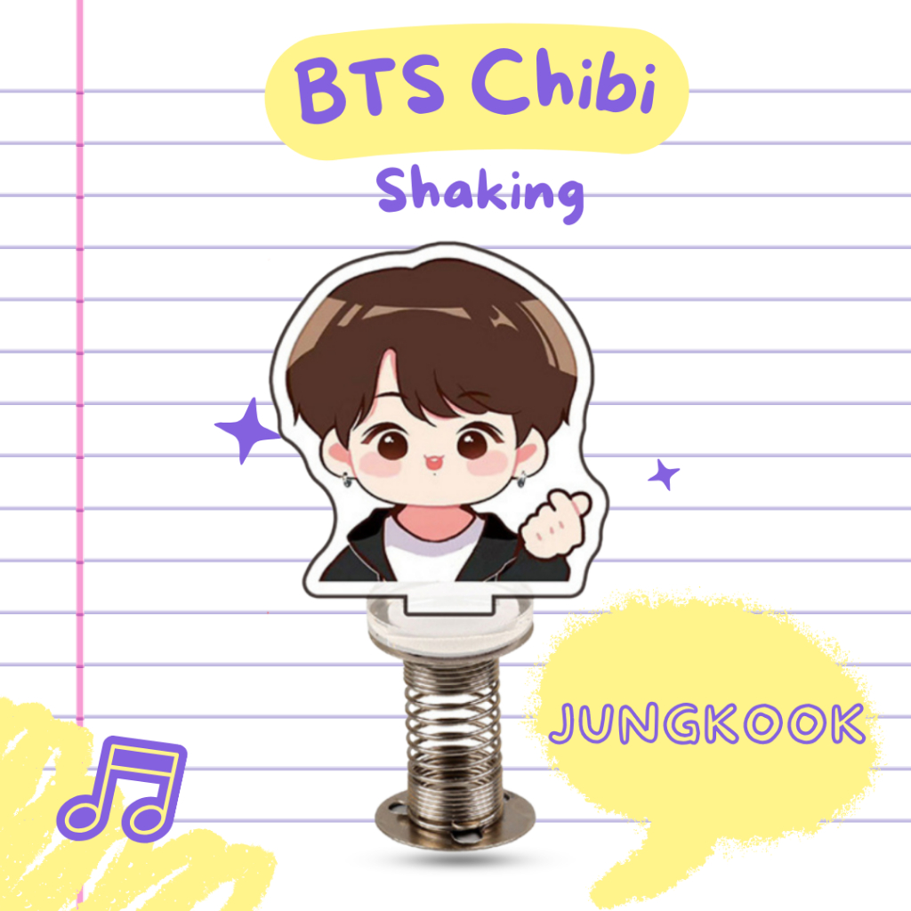 Jual KimC - Chibi Shaking BTS All Member Aksesoris Figure Mobil ...