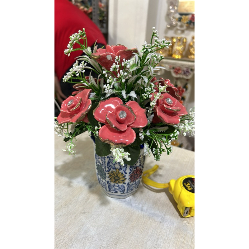 Jual bunga rangkai mini keramik | Shopee Indonesia