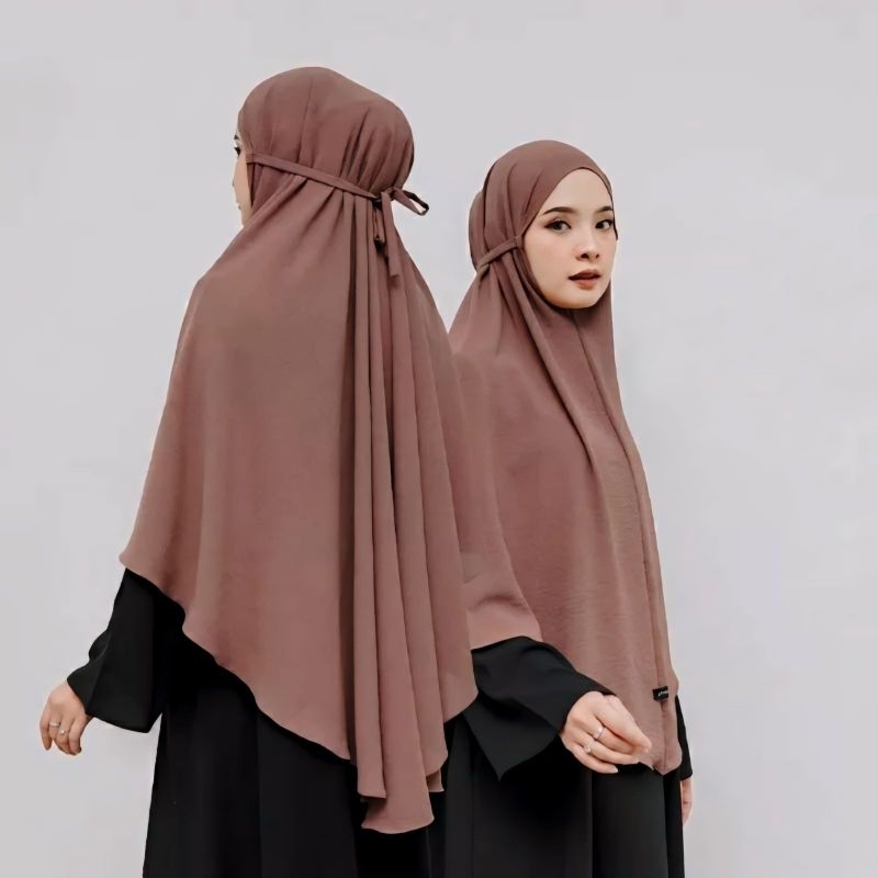 Jual RORA DAILY HIJAB/HIJAB BERGO MARYAM TALI NON PET JUMBO XXL | Shopee Indonesia