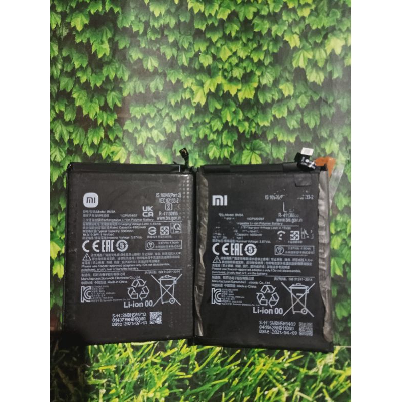 Jual batre baterai bn5a redmi note 10 5g original copotan normal ...