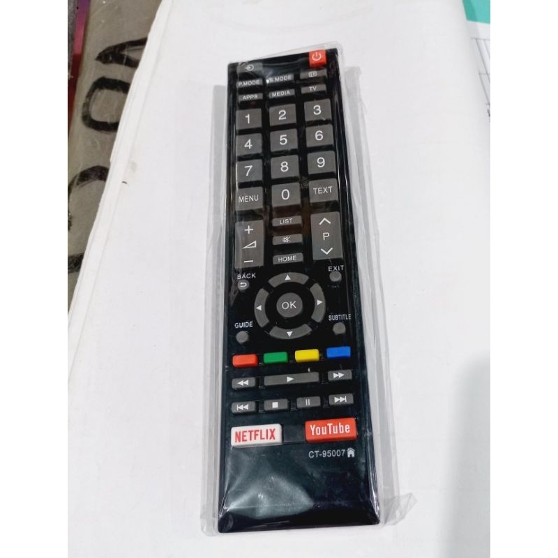 Jual Remot Remote TV Toshiba REGZA LCD LED Android Smart TV CT-95007 | Shopee Indonesia