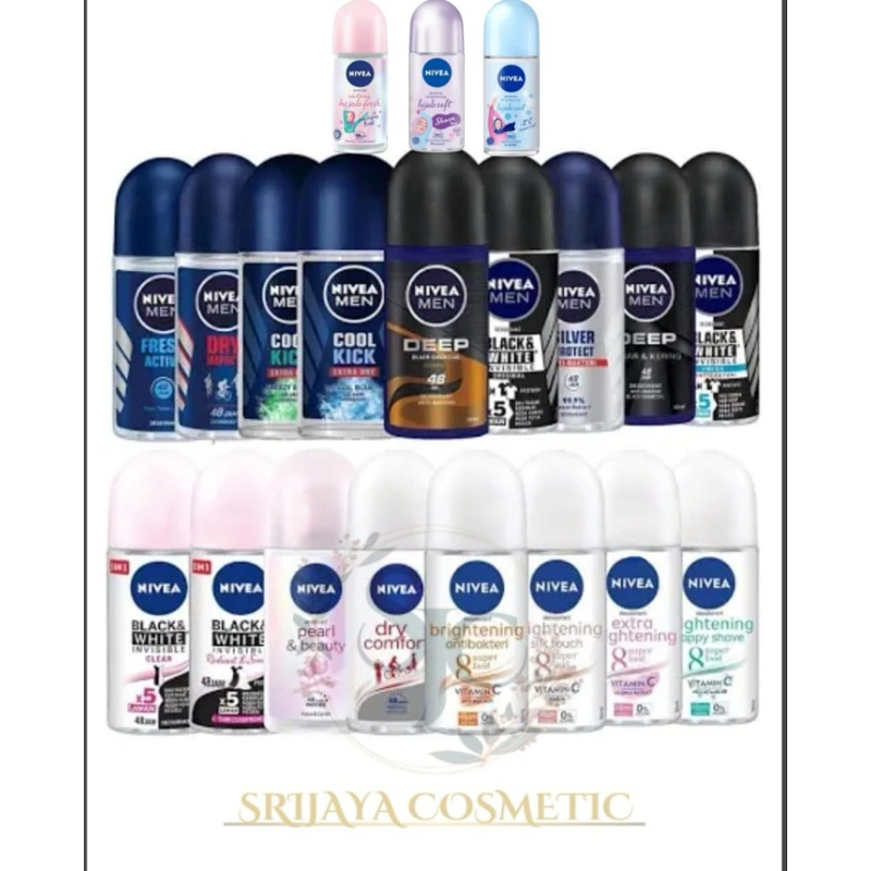Jual NIVEA ALL DEODORANT MEN/WOMAN 50ML | Shopee Indonesia