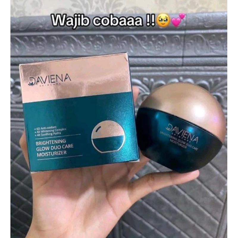 Jual BRIGHTENING GLOW DUO CARE MOISTURIZER DAVIENA SKINCARE | Shopee ...
