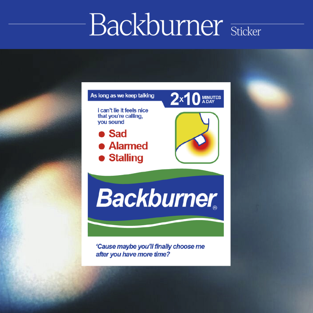 Jual Sticker NIKI Backburner Album Nicole | Shopee Indonesia