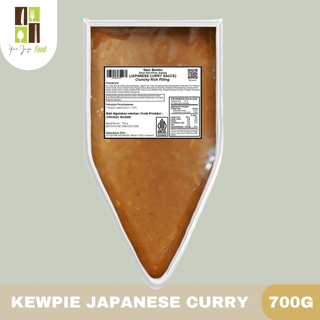 Jual Kewpie Japanese Curry / Kari / Saus / Kari Jepang / Crunchy Rich ...