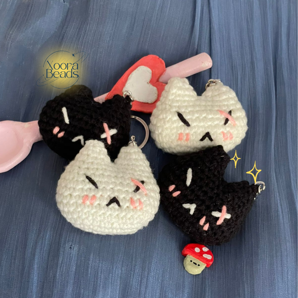 Jual Couple Bunny Keychain Amigurami | Gantungan Kunci Rajut | Shopee ...