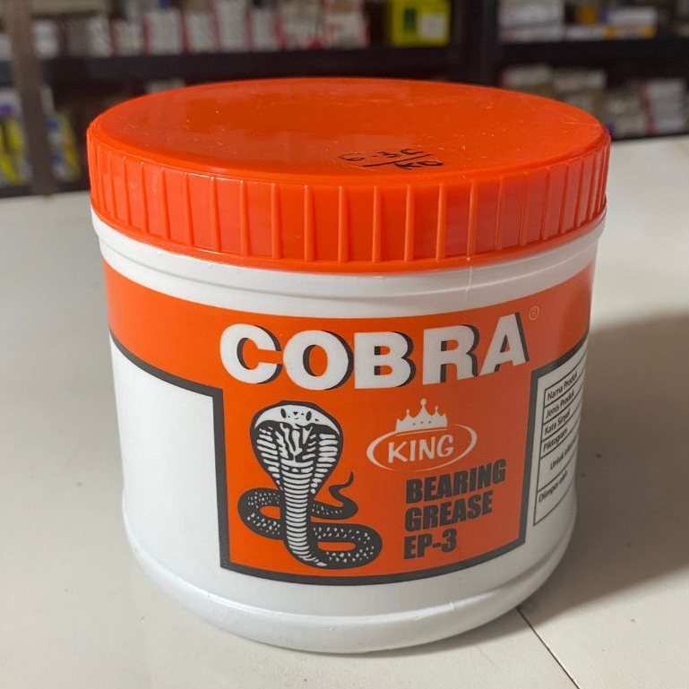 Jual COBRA King Bearing Grease EP-3 Gemuk Pelumas Gommo Stempet 454gr ...