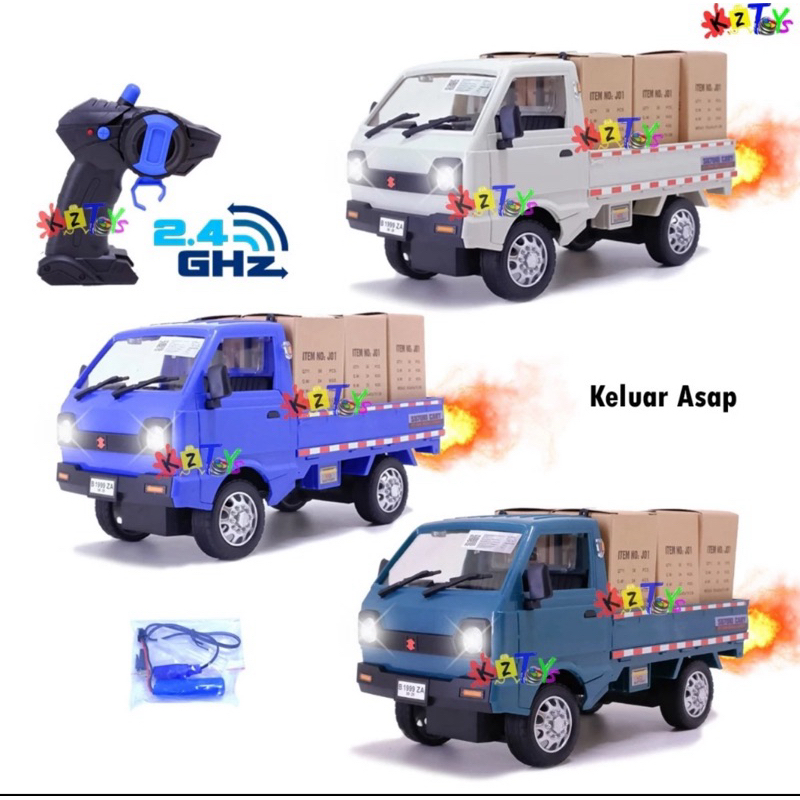 Jual MOBIL RC CARGO TRUCK REMOTE KONTROL M119A MOBIL PICKUP RC NEW ...