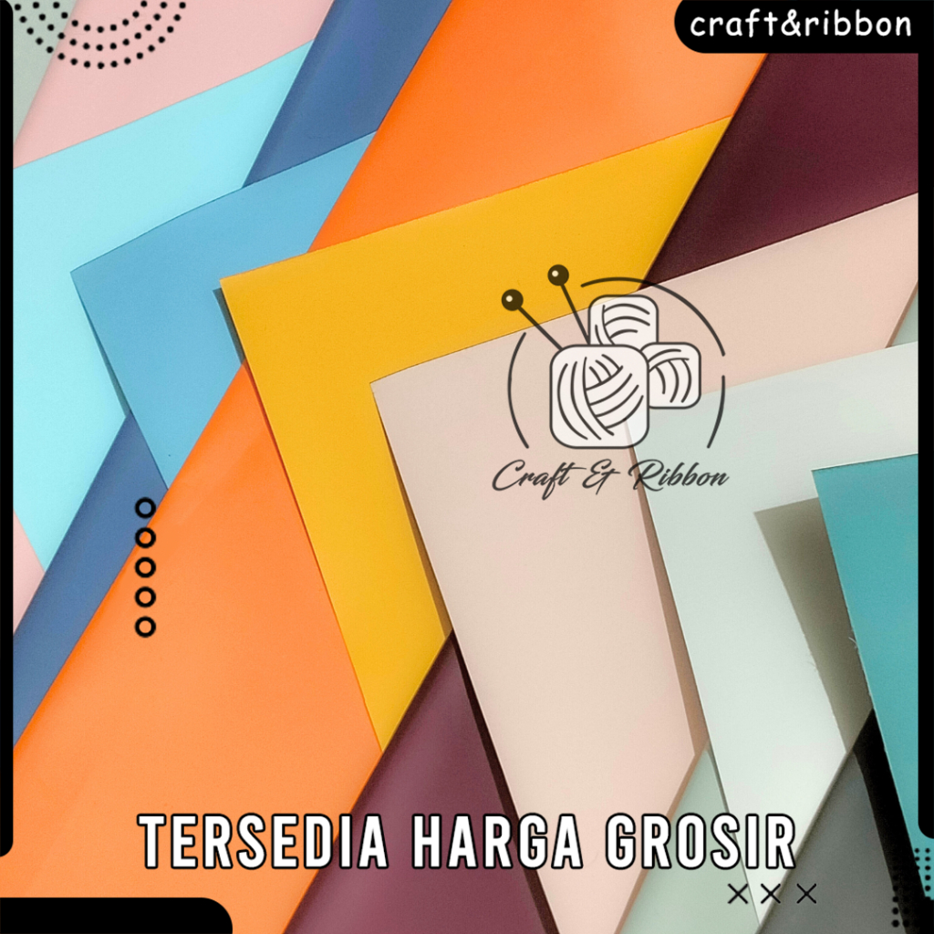 Jual [CNR] Kertas Florist Bucket BiColor / Kertas Bucket 2 Warna ...