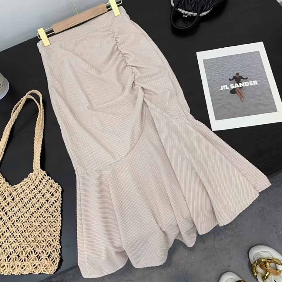 Jual 【boll.id】Rok Corduroy Duyung Wanita Rok Korean Style Rok Skirt ...