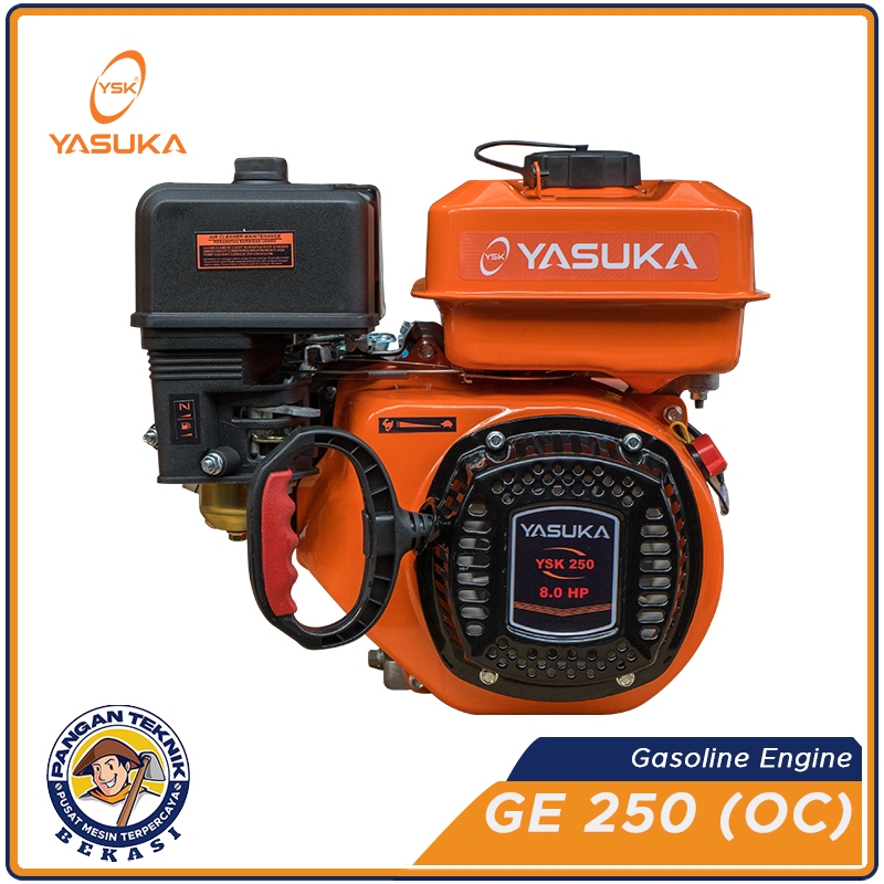 Jual YSK 250 YASUKA OC | GX250 ORANGE Yasuka | Mesin Penggerak Bensin | Mesin Balap Ketinting ...