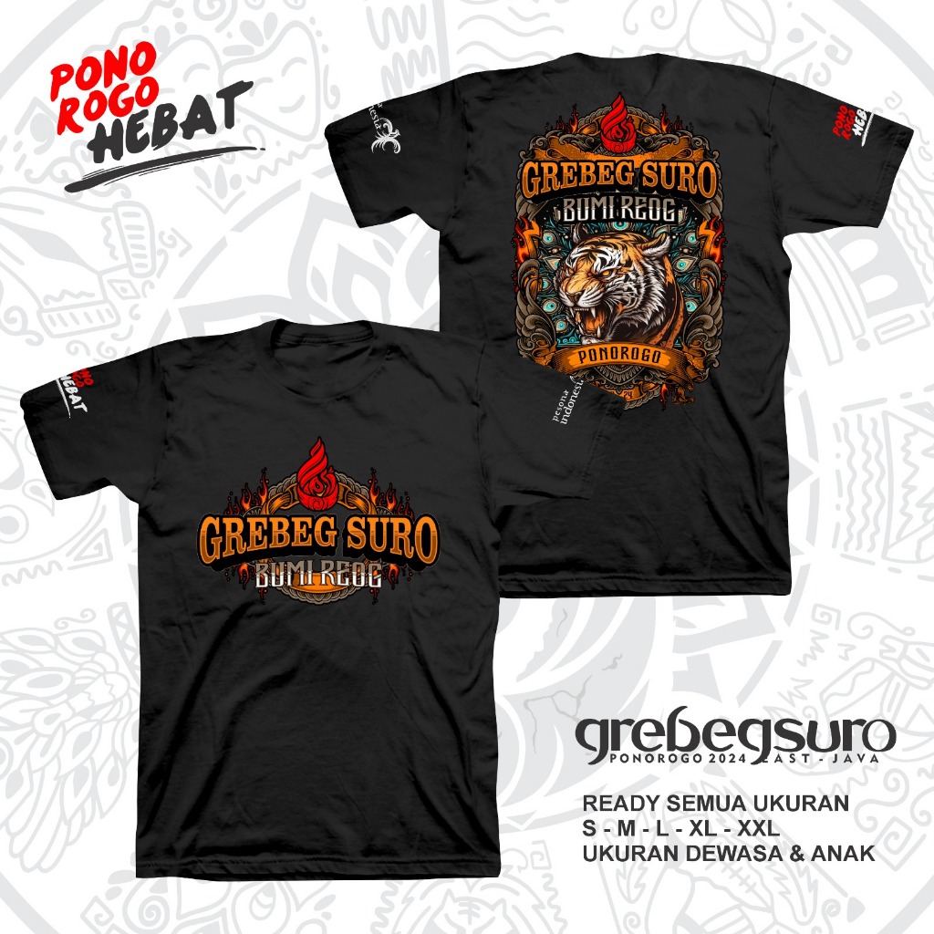 Jual NEW ARRIvAL DESAIN TERBARU GREBEG SURO PONOROGO 2024 BUMI REOG ...