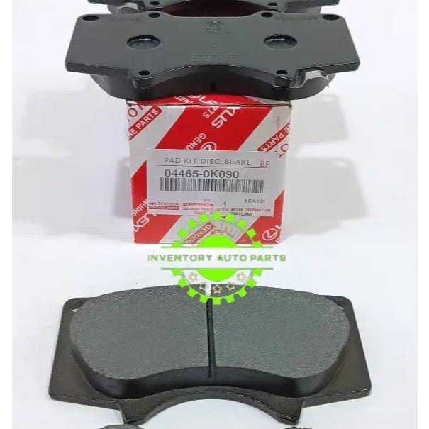 Jual BRAKE PAD KAMPAS REM HILUX REVO FORTUNER 04465-0K090 KWALITAS ...