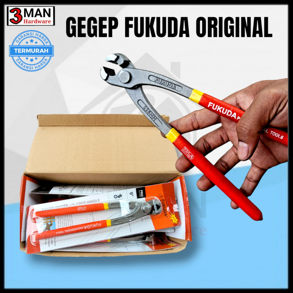 Jual FUKUDA Tang gegep Kakak Tua 9"/ Tang Potong Kawat / Tang Catut ...