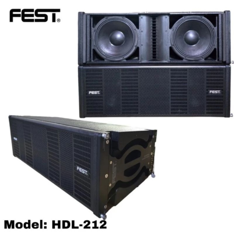 Jual Speaker Line Array Fest HDL 212 Original 2x12 inch ARRAY FEST HDL ...