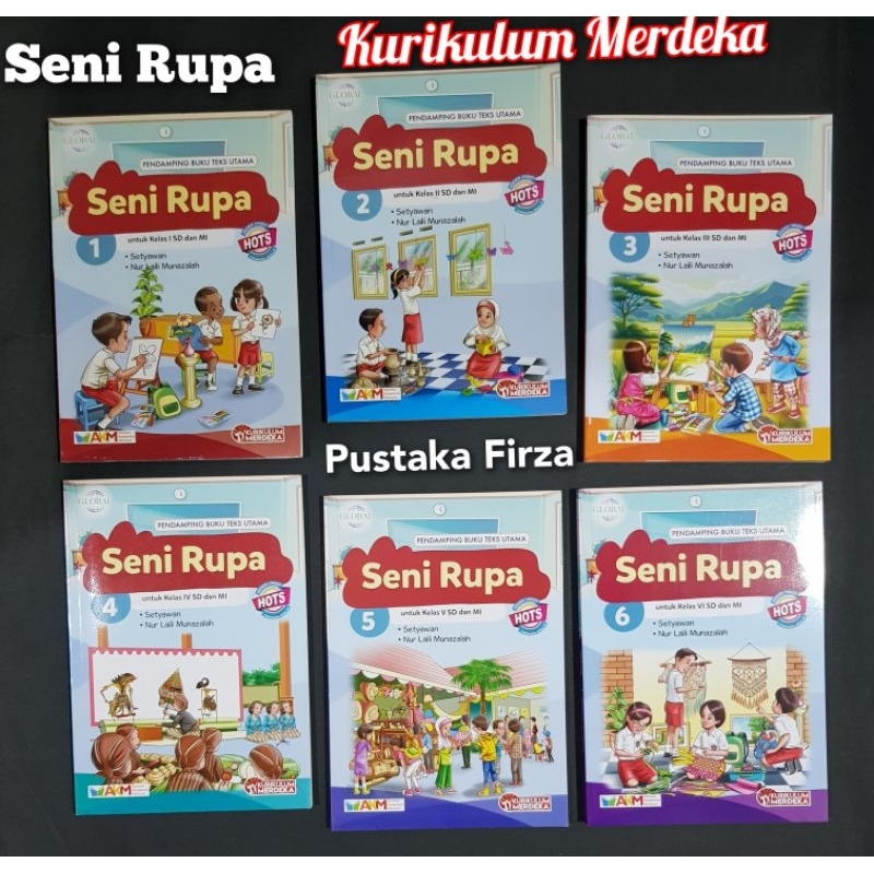 Jual Seni Rupa Kurikulum Merdeka SD/Mi Kelas 1.2.3.4.5.6 Tiga Serangkai | Shopee Indonesia