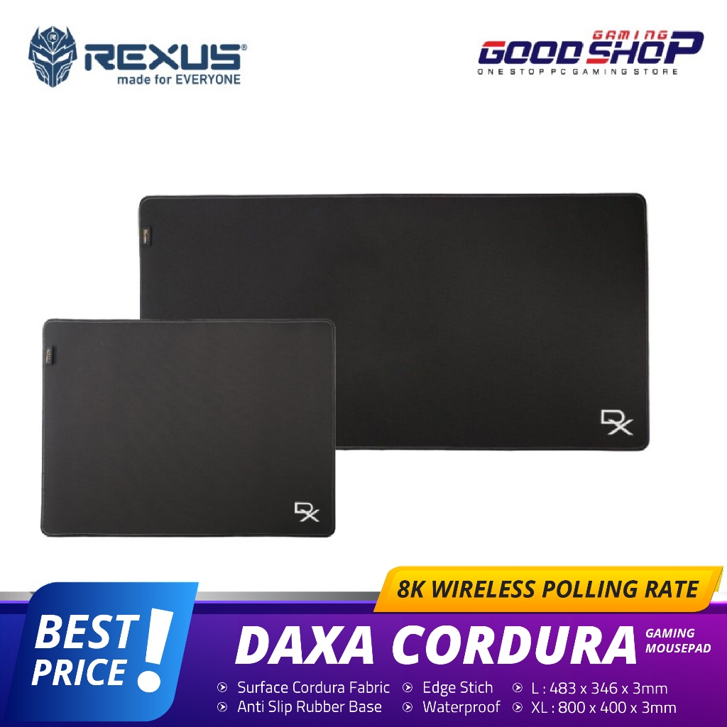 Jual Rexus Daxa Cordura - Gaming Mousepad / Mouse Pad / Mousemat ...