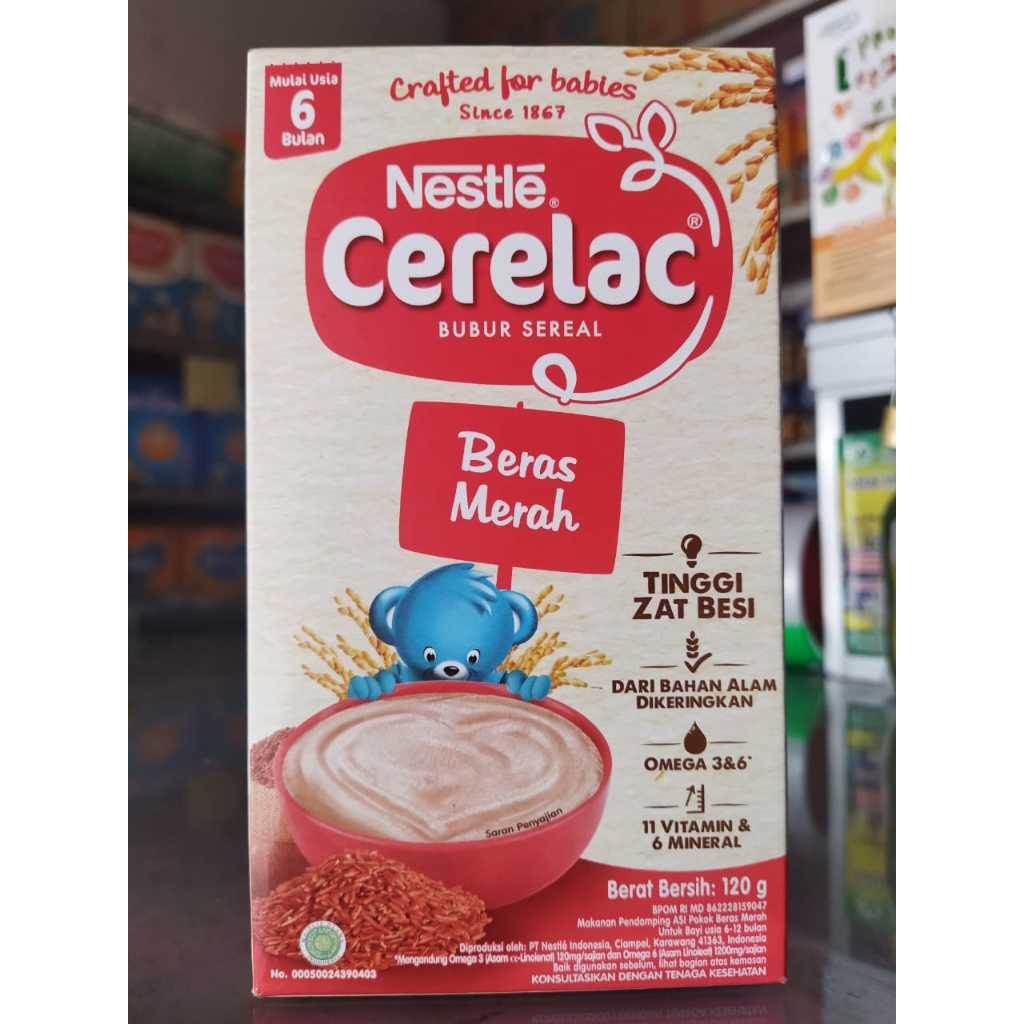 Jual Cerelac Beras Merah 120gr | Shopee Indonesia