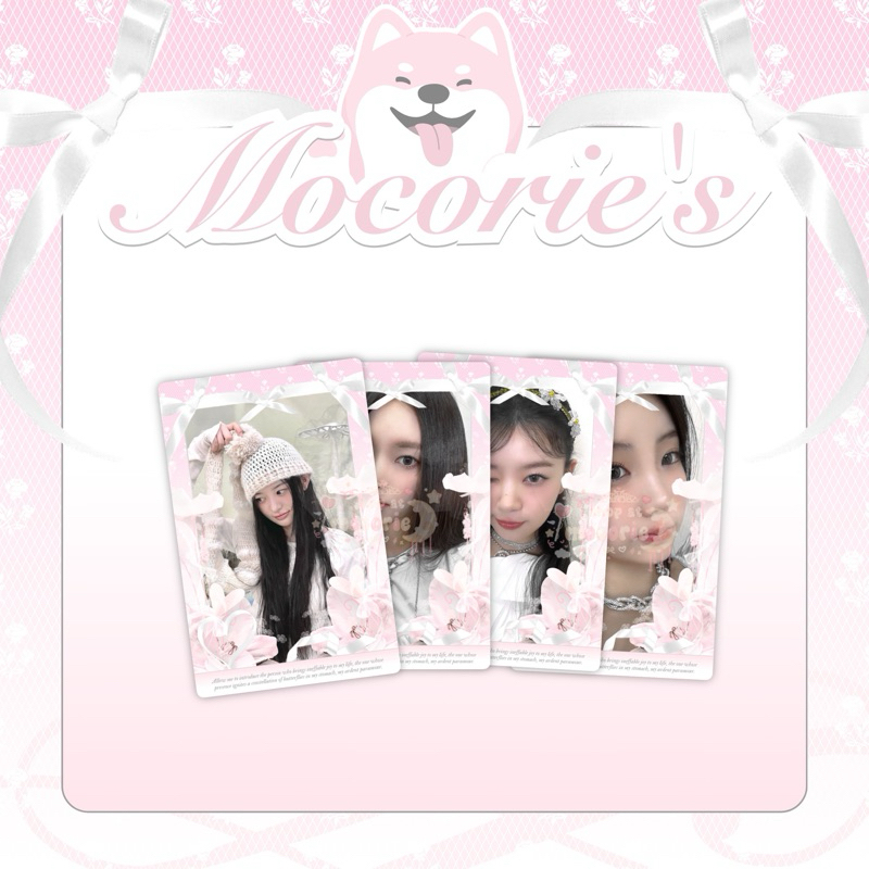 Jual Mocorie - Swanlike Photocard Deco Fanmade Kpop Coquette I'LL-IT ...